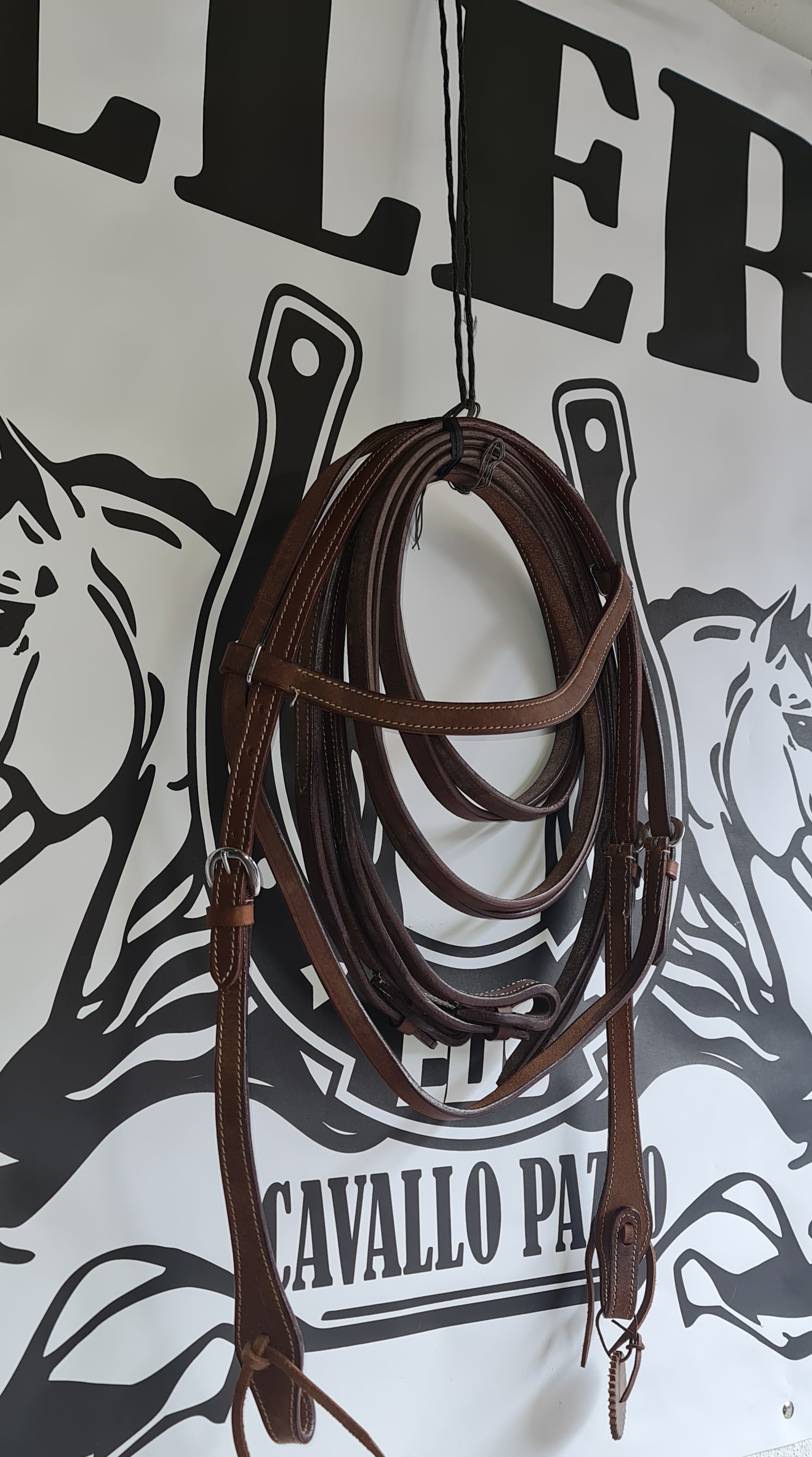 TESTIERA REDINI WESTERN – Selleria Cavallo Pazzo
